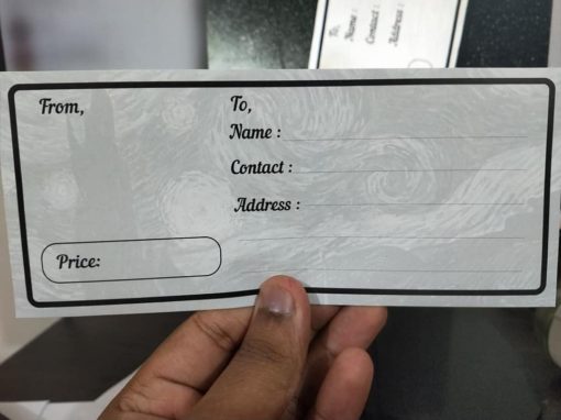 Buy Courier Selling Stickers Online in BD | Wrapup BD