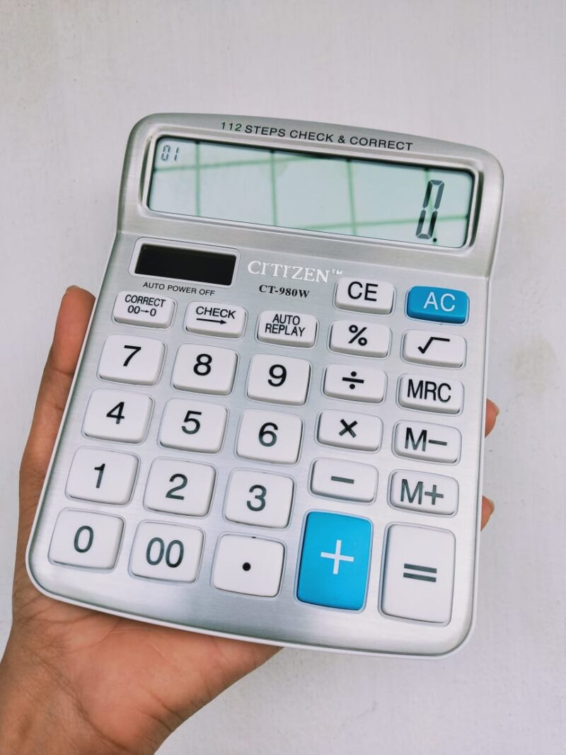 Buy Citizen Calculator at Lowest Price in BD | 1 Unit 500 Taka | Wrapup BD