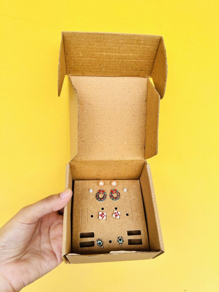 Elegant Paper Jewelry Box | Best for keeping your small jewelry | 4/4/2 ...