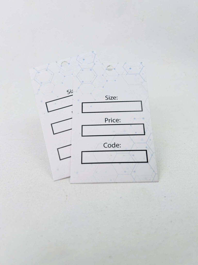Blank Price Tag Card - WrapUp BD