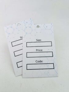 Blank Price Tag Card - WrapUp BD