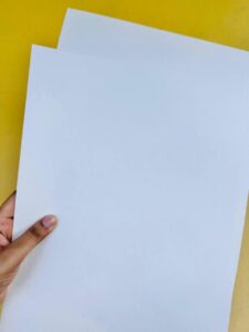 White Art Paper Textured Paper - WrapUp BD