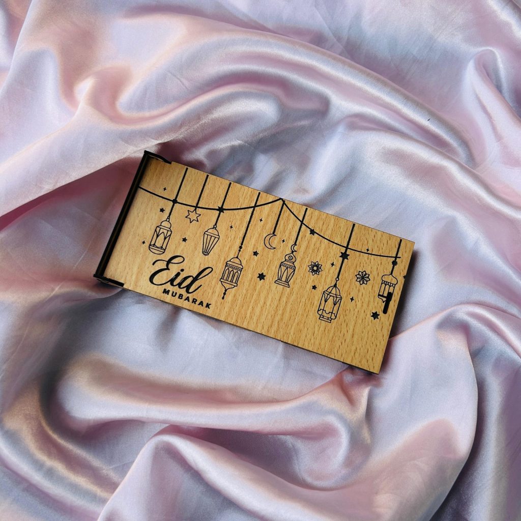 Eid Salami Wood Envelope Box | Gift Your Loved Ones The Timeless ...