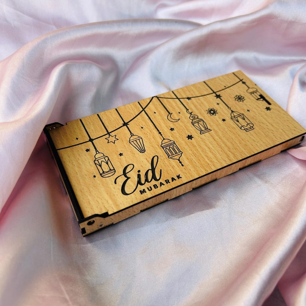 Eid Salami Wood Envelope Box | Gift Your Loved Ones The Timeless ...