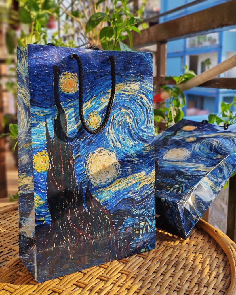 Gift bag - Starry night themed (10 Pcs) - WrapUp BD