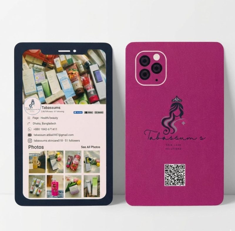 iPhone Theme Visiting Cards (1000 Pcs) - WrapUp BD