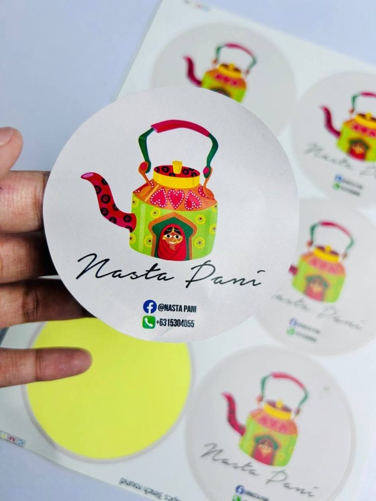 2-inch Round Sticker (100 Pcs) - WrapUp BD